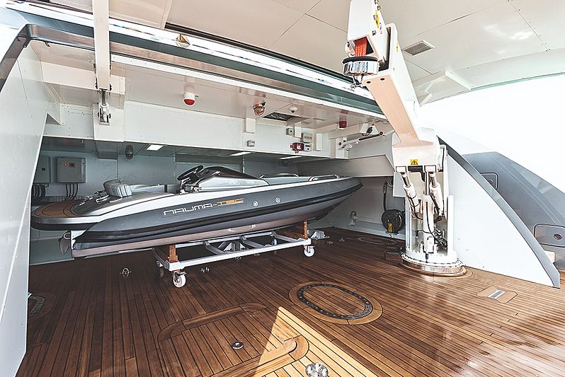 Sailing Yacht With Tender Garage at Alannah Macquarie blog