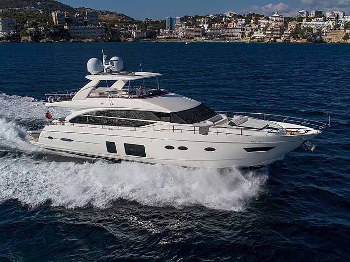 SAMAKANDA Yacht | 26m Princess | SuperYacht Times