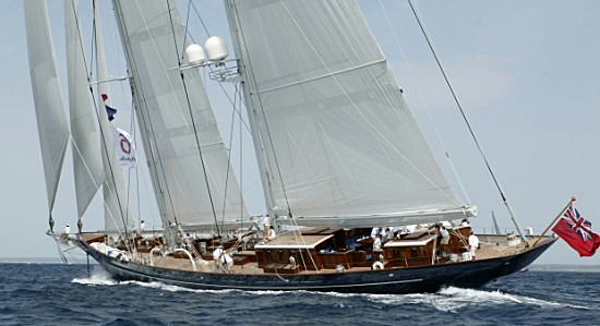 Royal Huisman's 52m gaff rigged schooner Meteor | SYT