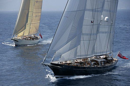 Royal Huisman's 52m gaff rigged schooner Meteor | SYT
