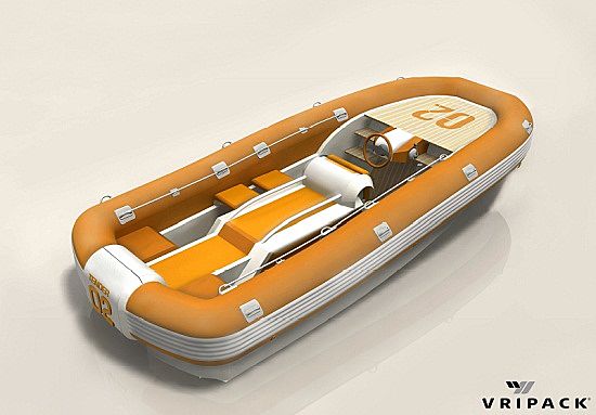 The new Solas standard Vripack and Boating Matters Res-Q-Tender