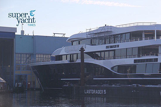 Exclusive look at Feadship Project 808 launched today | SYT