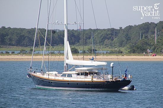 35m sailing yacht Whisper off Martha’s Vineyard | SYT