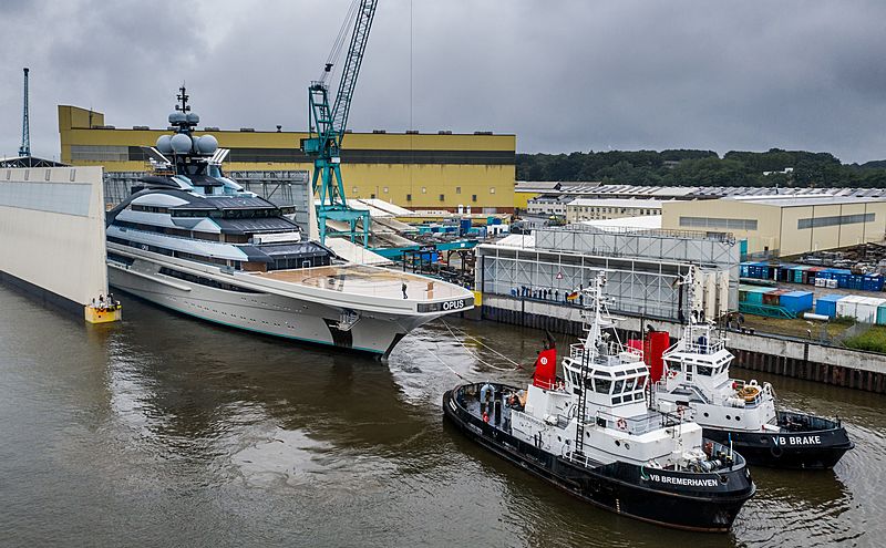 142m Lürssen project Opus launched | SuperYacht Times