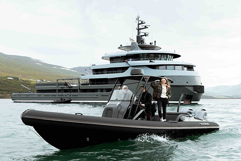 Photo: Ragnar yacht with tender | SuperYacht Times