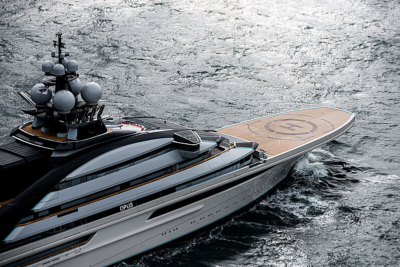 Photo: Opus yacht by Lürssen sea trials | SuperYacht Times