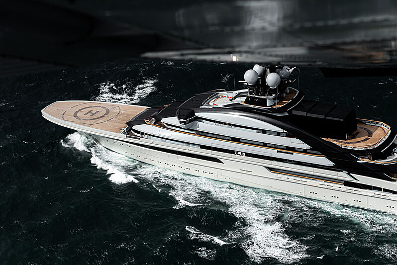 Photo: Opus yacht by Lürssen sea trials | SuperYacht Times