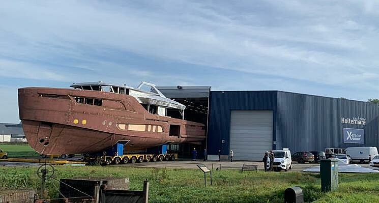 Behind the design of the first Holterman Yachts' X-105 explorer-style ...