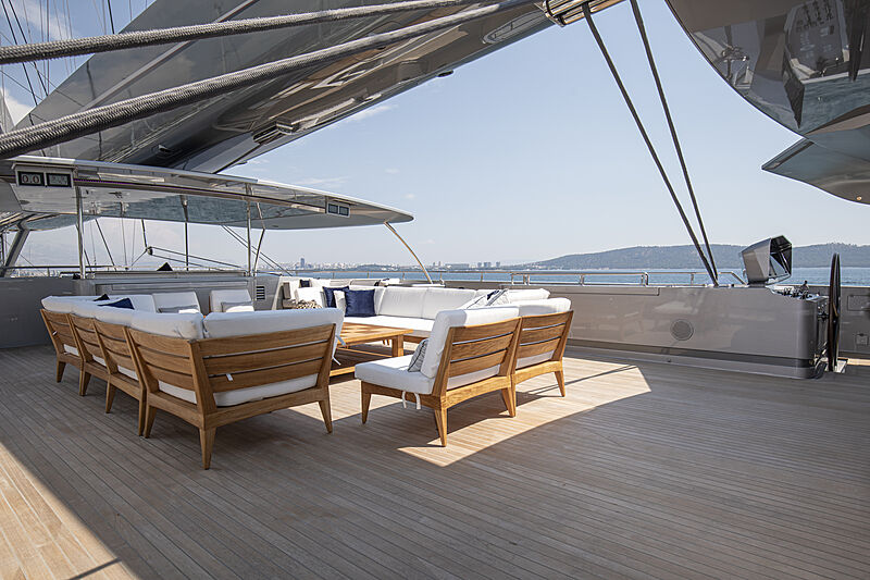 78m yacht M5 sailing after extensive refit | SYT