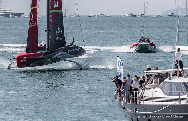 America’s Cup results in, exclusive pictures of the day