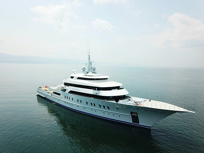85m superyacht Victorious on sea trials | SuperYacht Times