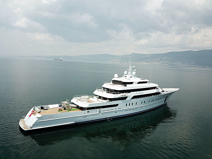 85m superyacht Victorious on sea trials | SuperYacht Times