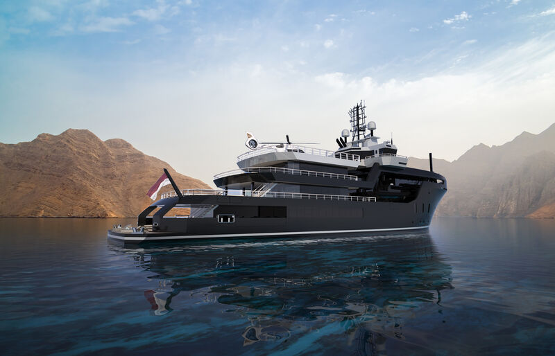 70m conversion superyacht Project Master unveiled by ICON