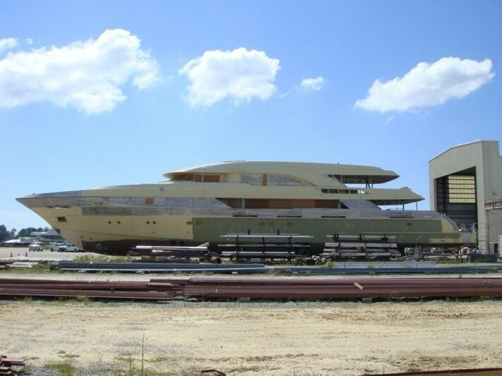 50m in-build Trinity 168’ superyacht sold at auction | SYT