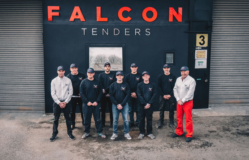 Falcon Tenders and their first designs | SuperYacht Times