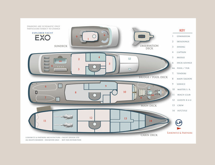 New 63m explorer concept superyacht Exo unveiled by LP Design