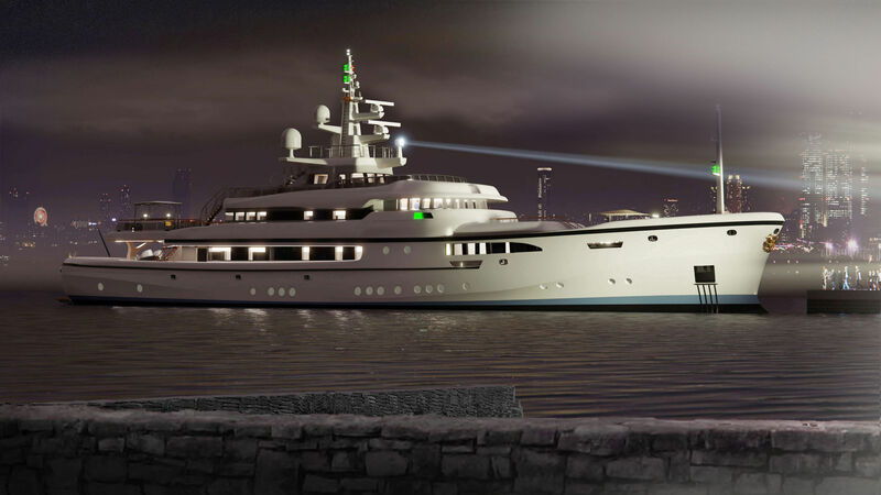 New 63m explorer concept superyacht Exo unveiled by LP Design