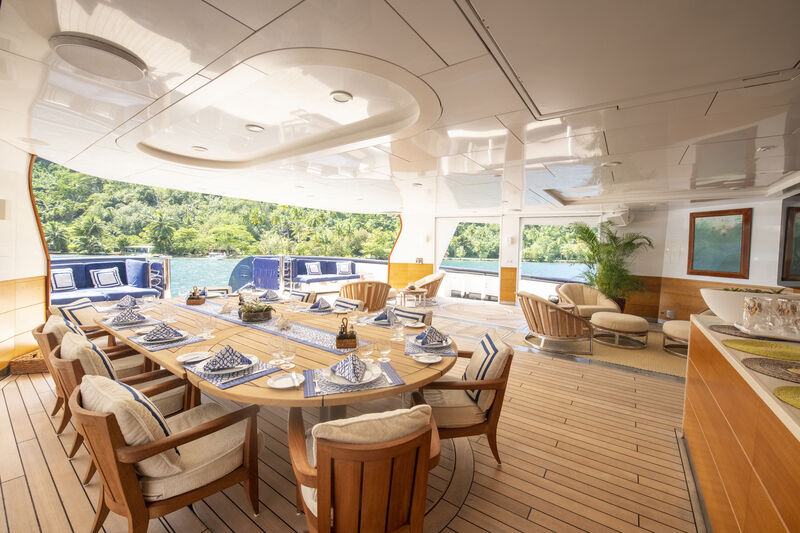 Photo: Arctic yacht aft deck | SuperYacht Times