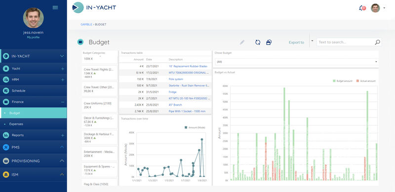 In-Yacht’s holistic management software for all yacht management needs