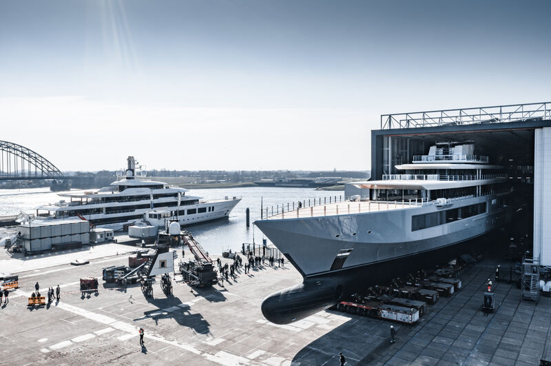 Oceanco motor yacht Y720 launched | SuperYacht Times