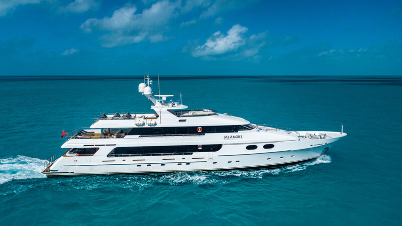 48m Christensen superyacht Lisa Mi Amore for sale | SYT