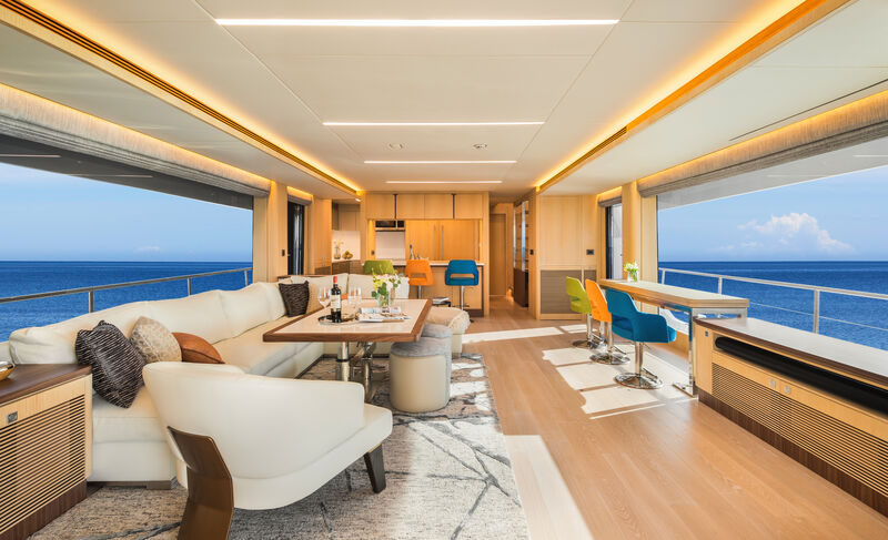 Horizon FD80 motor yacht Amphib delivered | SuperYacht Times