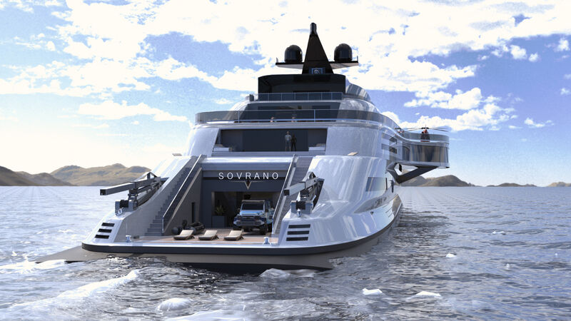 Lazzarini Design yacht Sovrano | SuperYacht Times