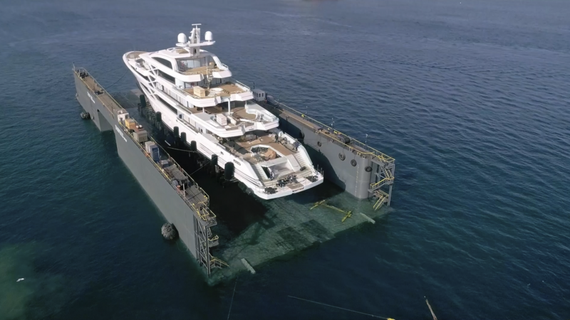 Photo: Project X yacht launch | SuperYacht Times