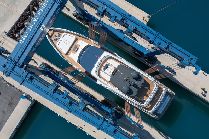Custom Line yacht Renewal 3 launch | SuperYacht Times