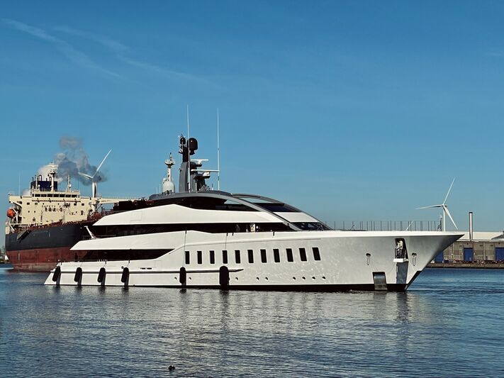 Feadship superyacht Halo in Amsterdam | SuperYacht Times