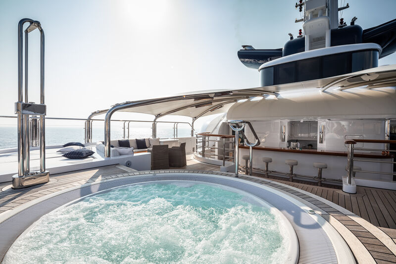 Onboard yacht Octopus interior pictures | SuperYacht Times