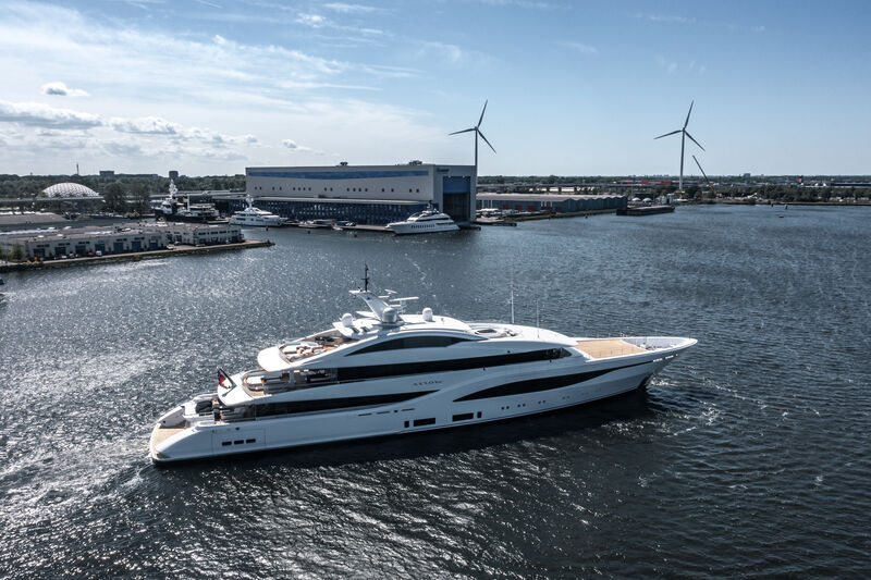 Feadship yacht Arrow relaunched | SuperYacht Times