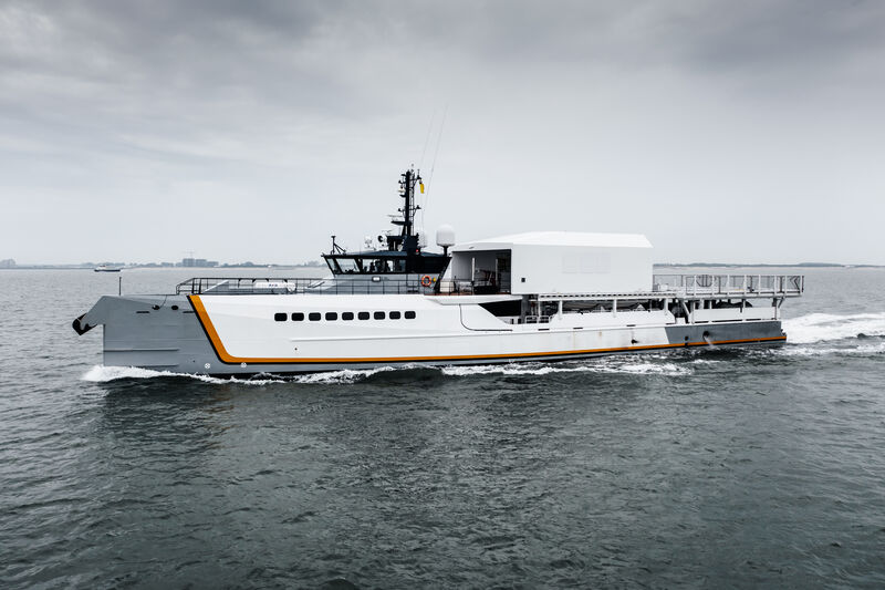 56m Damen Yachting support yacht Power Play | SYT