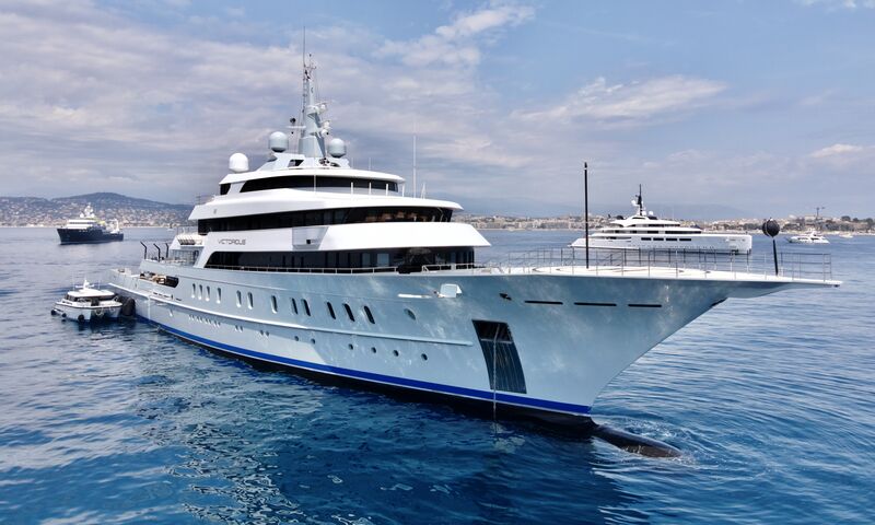 85m superyacht Victorious in Antibes | SuperYacht Times