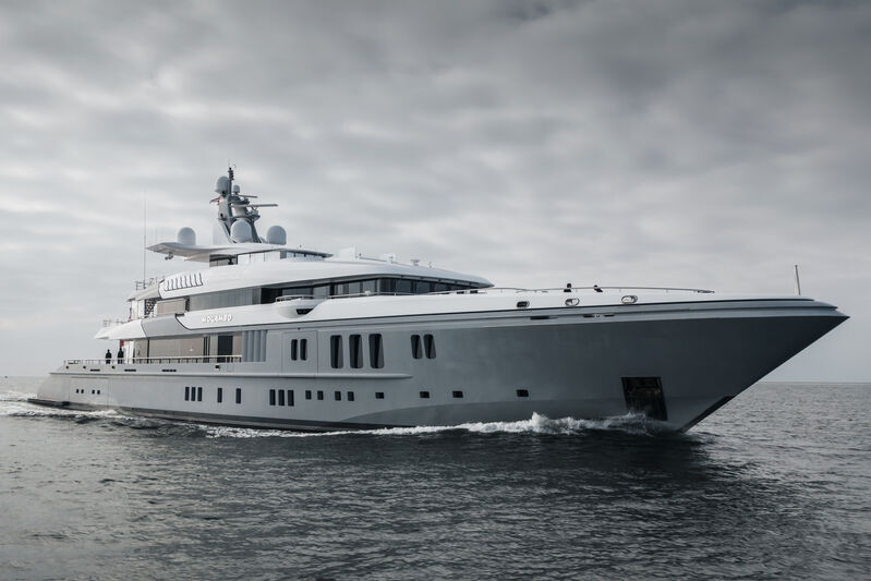 74m Nobiskrug superyacht Mogambo relaunched | SYT