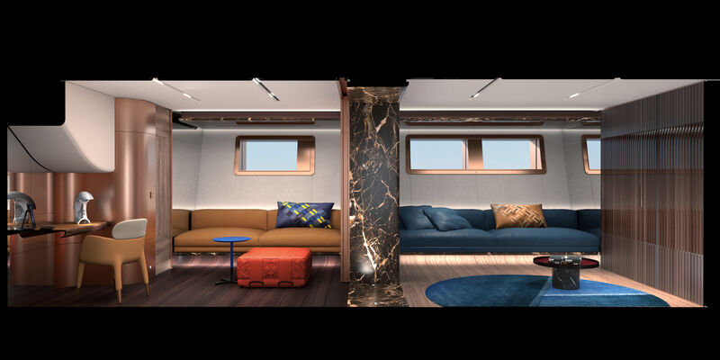 TISG unveils the new 47m Perini Navi sailing yacht | SYT