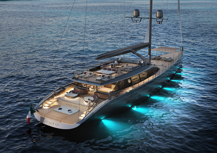 TISG unveils the new 47m Perini Navi sailing yacht | SYT