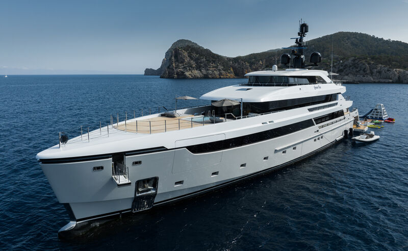 Sanlorenzo superyacht Lemon Tree in Ibiza | SuperYacht Times