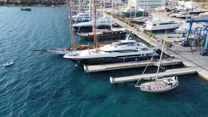 47m Heesen yacht Atina launches after major refit | SYT