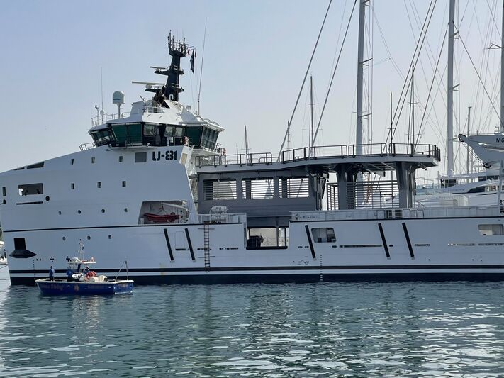 Damen's support yacht U-81 completed | SuperYacht Times