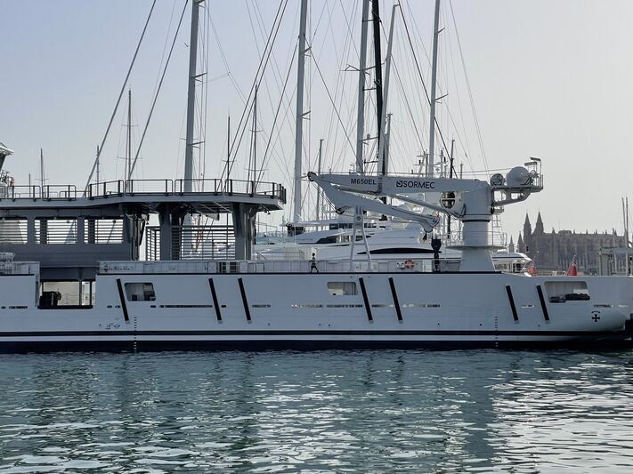 Damen's support yacht U-81 completed | SuperYacht Times