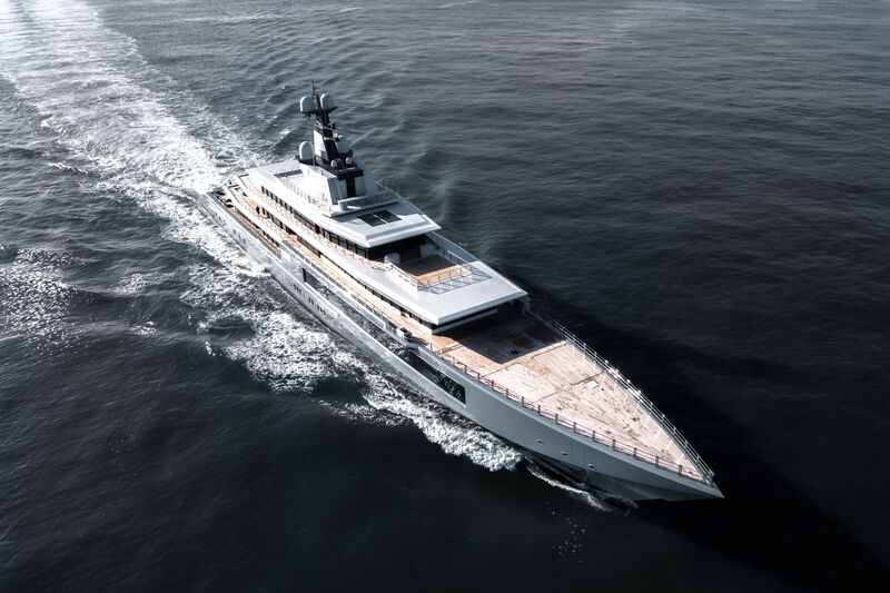 109m Oceanco superyacht Y720 on sea trials | SYT