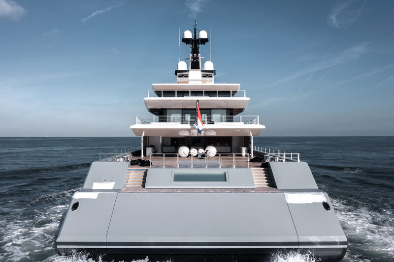 109m Oceanco superyacht Y720 on sea trials | SYT