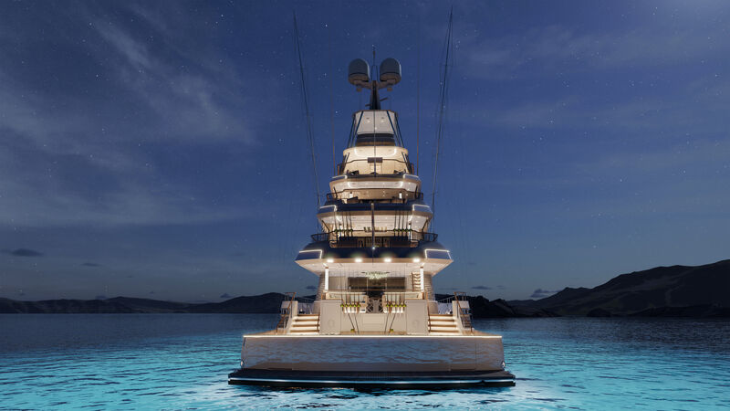 52m Royal Huisman yacht Project 406 hits construction milestone