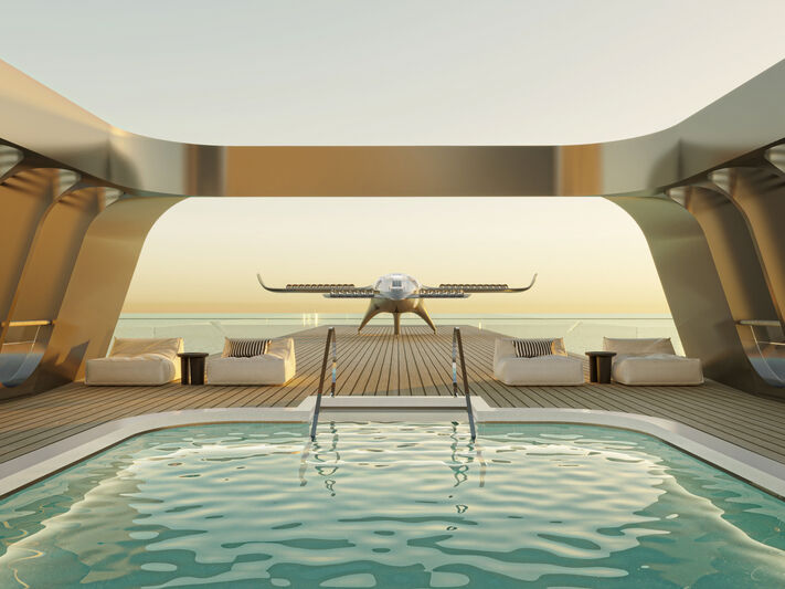 MAKO 120m shark-inspired explorer yacht concept | SYT