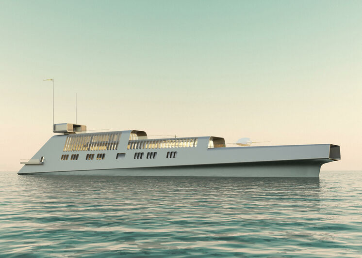 MAKO 120m shark-inspired explorer yacht concept | SYT