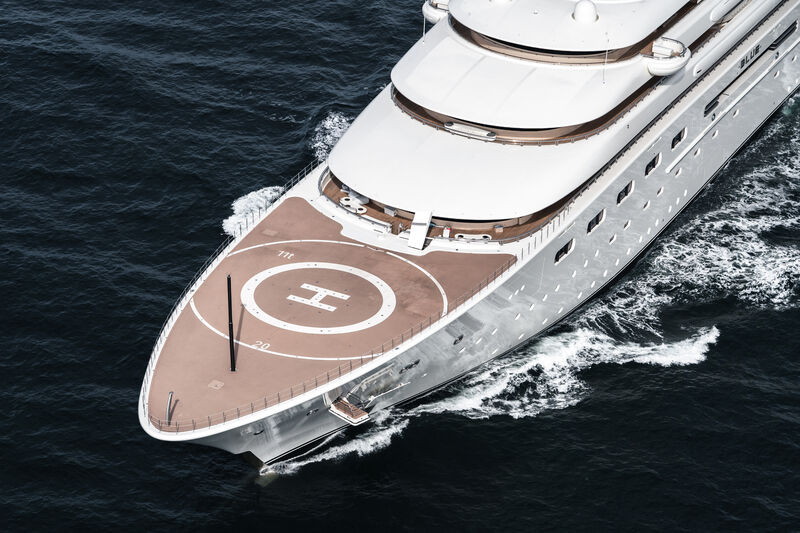 160m Lurssen superyacht Blue delivered | SuperYacht Times