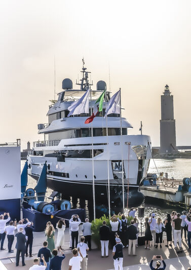 Introducing Goga the first Benetti B.Yond 37M yacht launched
