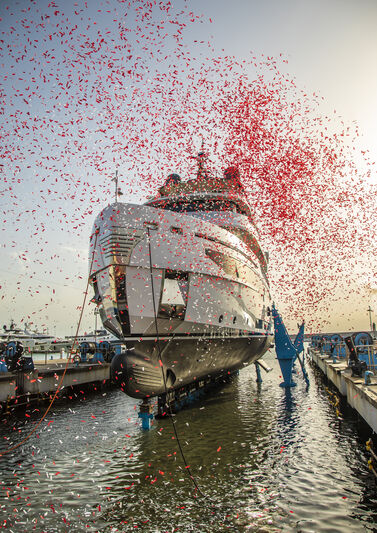 Introducing Goga the first Benetti B.Yond 37M yacht launched