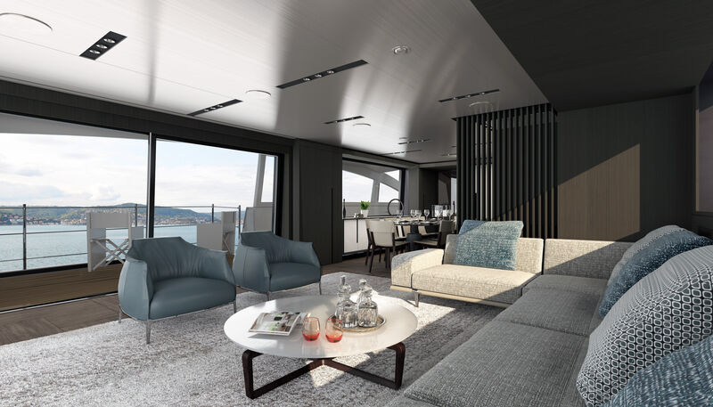 New details unveiled for 35m Pershing GTX116 yacht | SYT